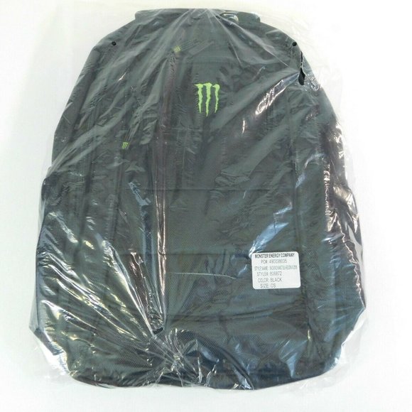 Monster Energy | Bags | Monster Energy Drink Black Backpack | Poshmark